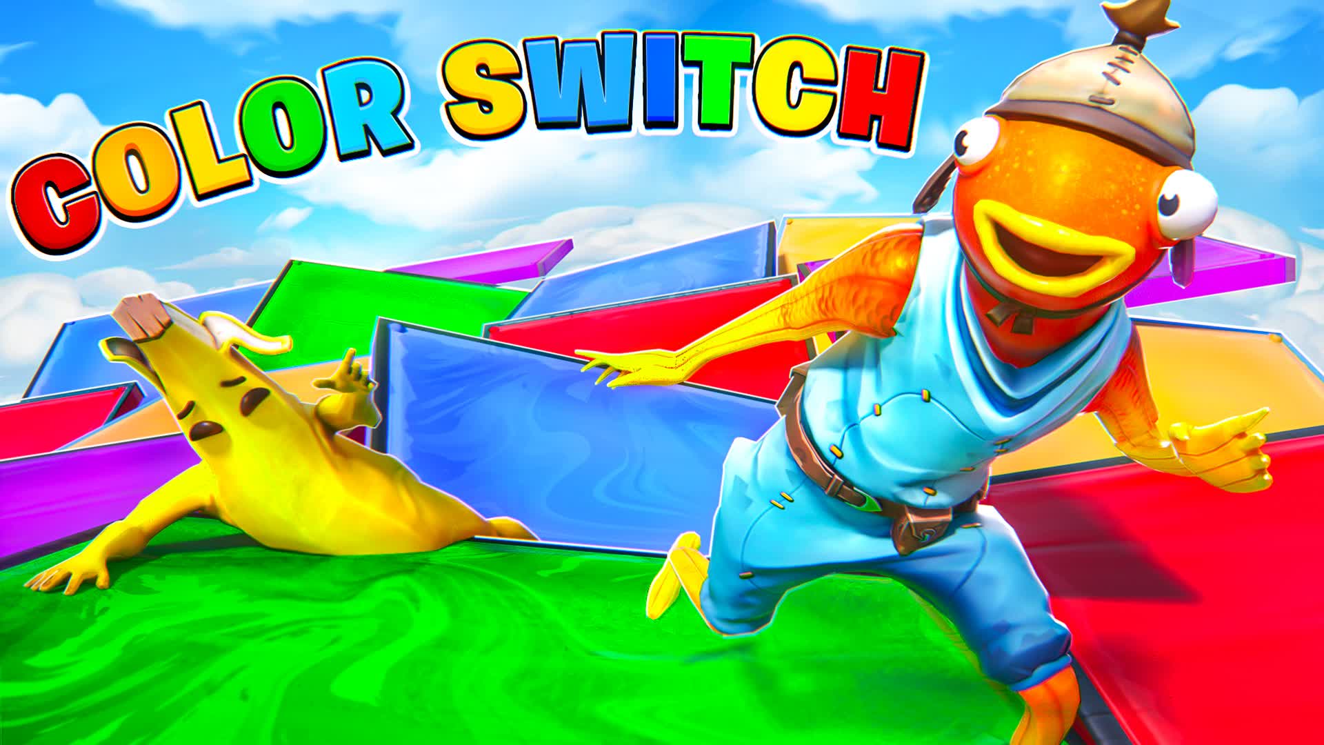 🌈SUMMER COLOR SWITCH🌈 5937-6897-5989 by javitz - Fortnite Creative Map ...