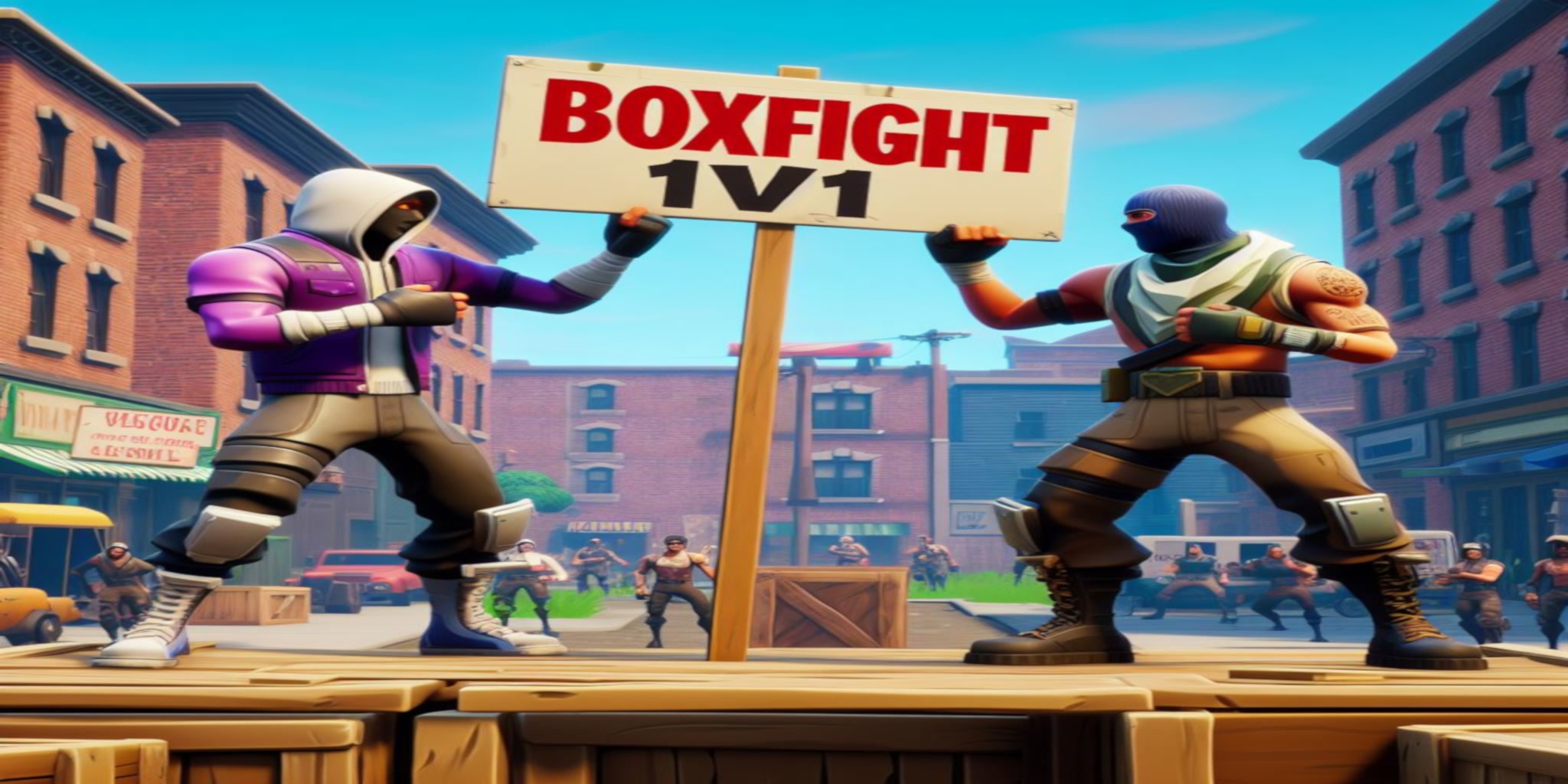 BoxFight 1v1 6352-6245-9258 by terrock - Fortnite Creative Map Code - Fortnite.GG