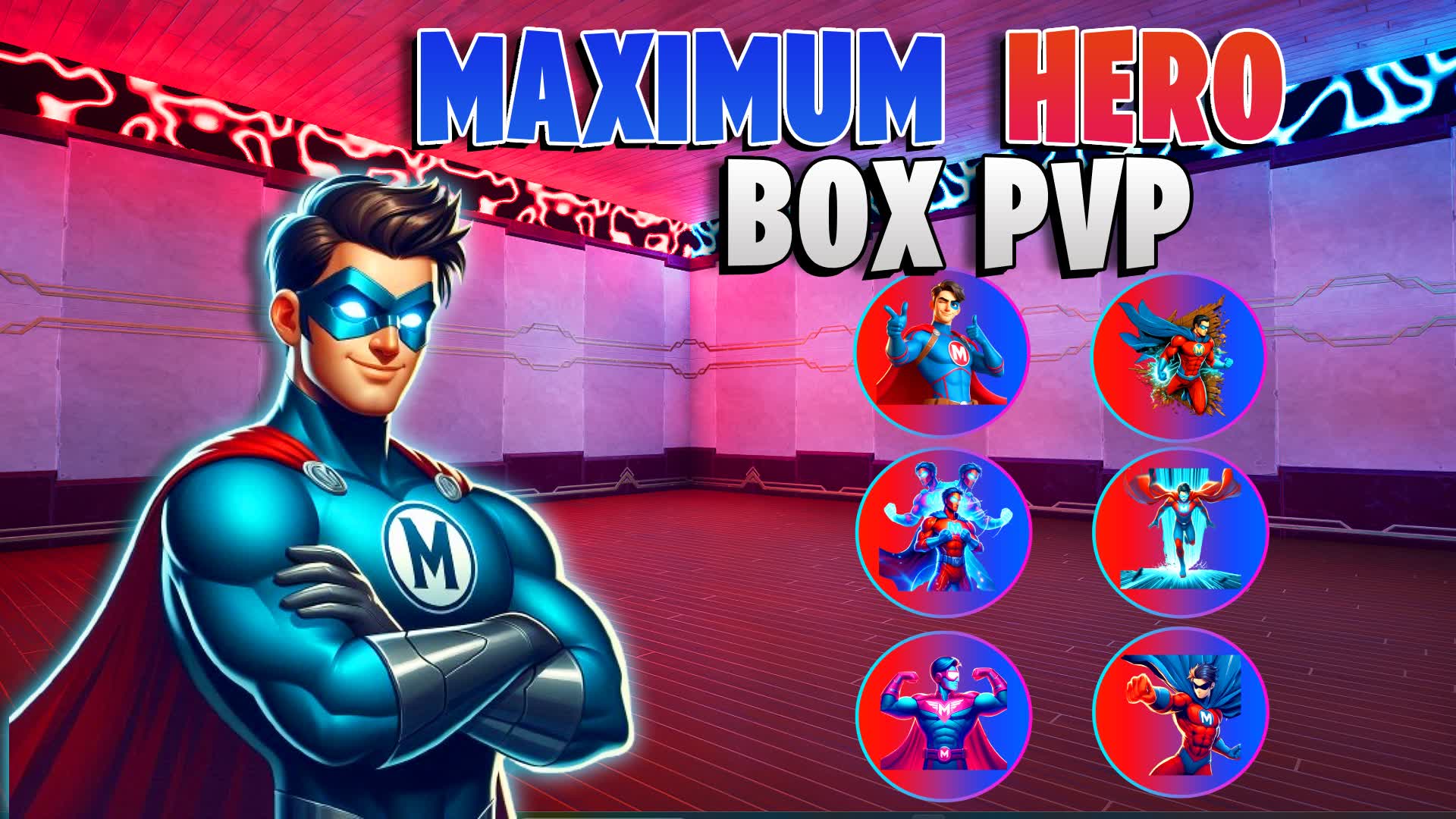 MAXIMUM HERO BOX PVP🦸📦 3417-1787-0863 by dilanfn - Fortnite Creative ...