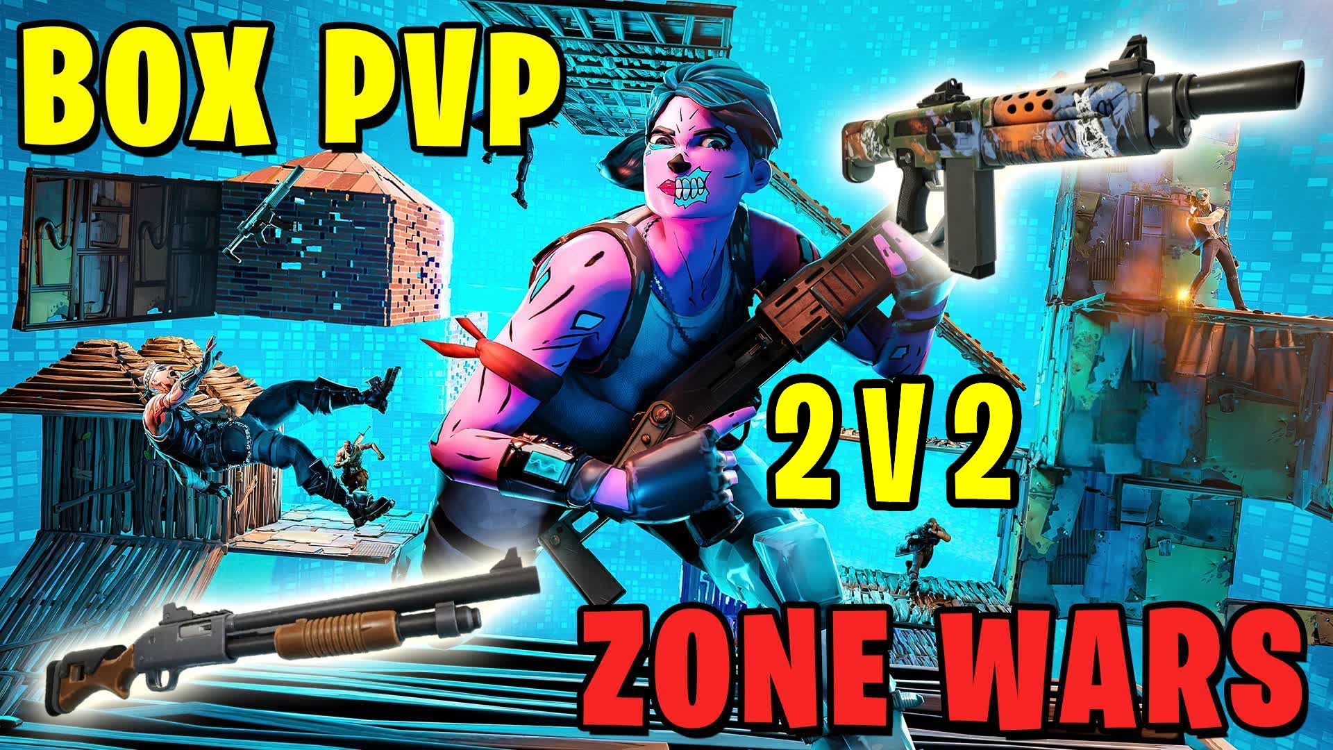 Box Fight / Zone Wars 2v2 2766-8111-9916 by kinada - Fortnite