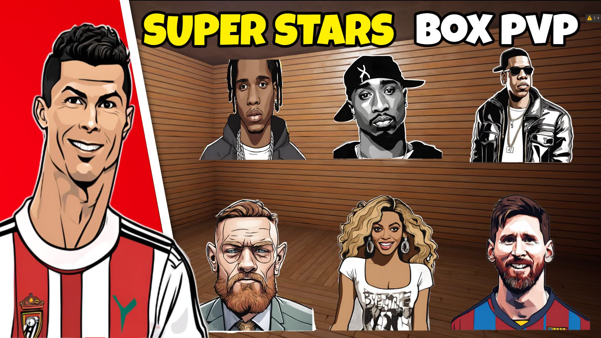 ⭐SUPER STARS BOXFIGHTS 📦 3826-9281-3900 by ugn - Fortnite Creative Map Code - Fortnite.GG