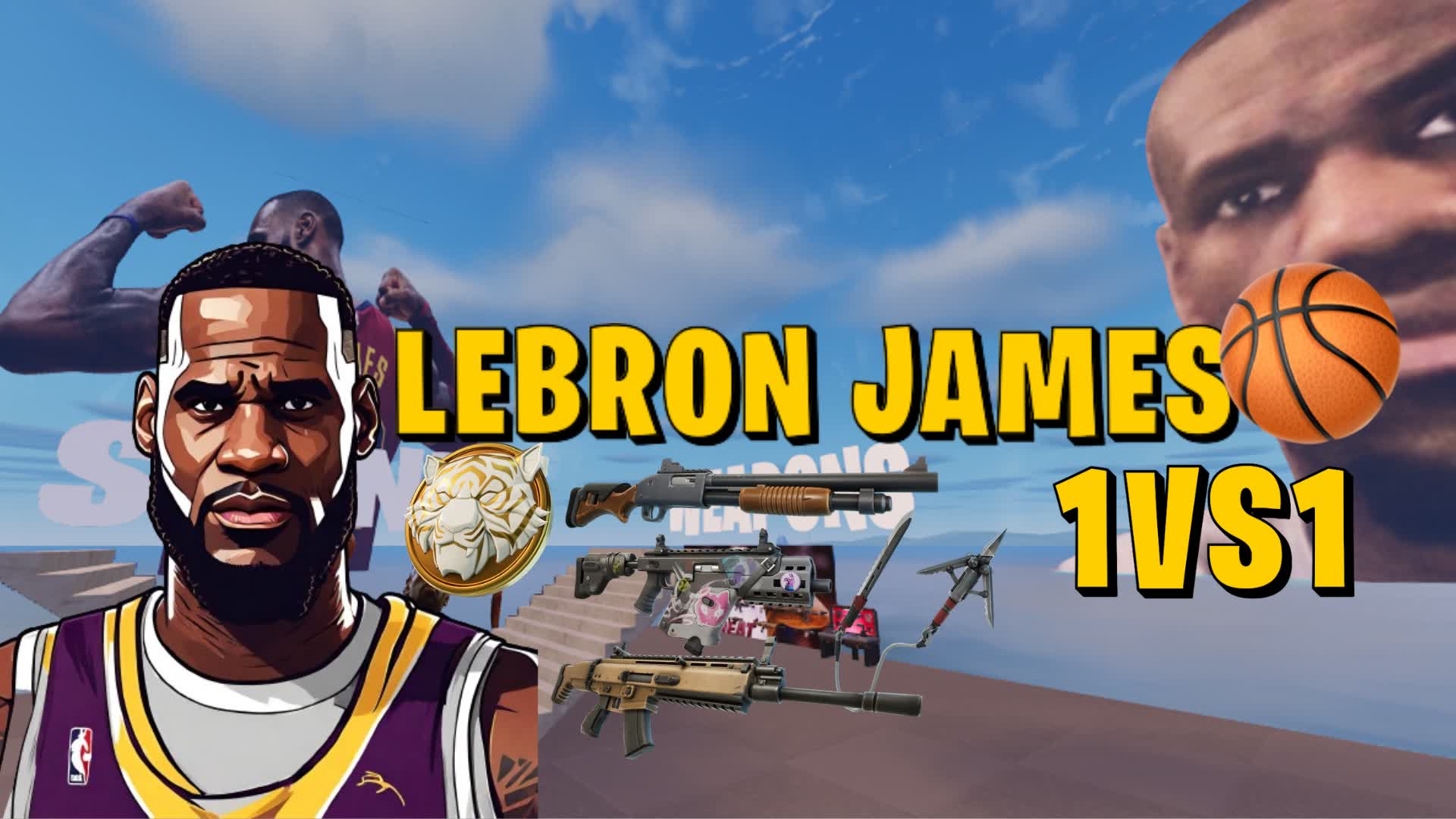 LEBRON JAMES 1VS1 🏀 (0 DELAY) 5777-2075-7492 by hitx - Fortnite ...
