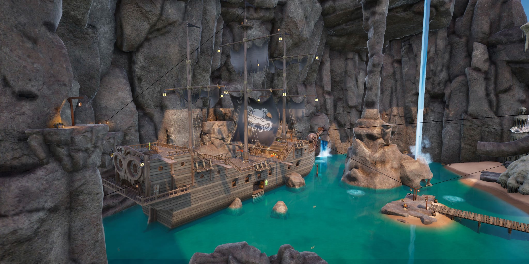 Goonies Pirate Caverns 7461-2356-5226 by rakekniven - Fortnite Creative ...