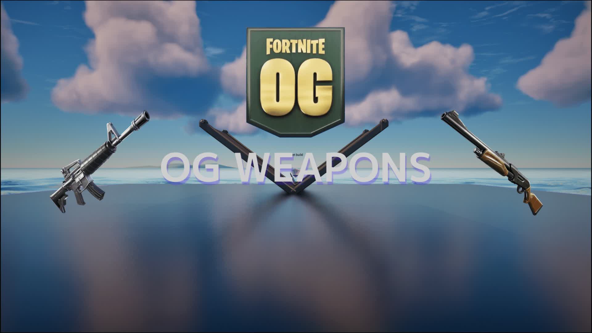 OG WEAPONS 1V1 6997-3779-7937 by cat-vinio - Fortnite Creative Map Code ...