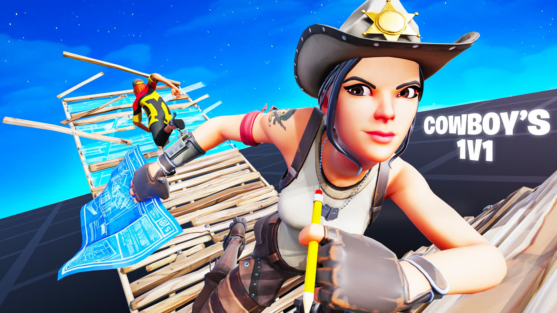 1v1 by Cowboy 8642-7700-4209 by lolcowboy - Fortnite Creative Map Code ...