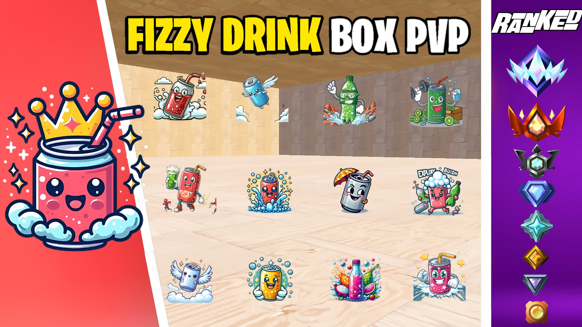 FIZZY DRINKS BOXFIGHTS 📦 7000-1367-5346 من ابتكار notemxn - Fortnite