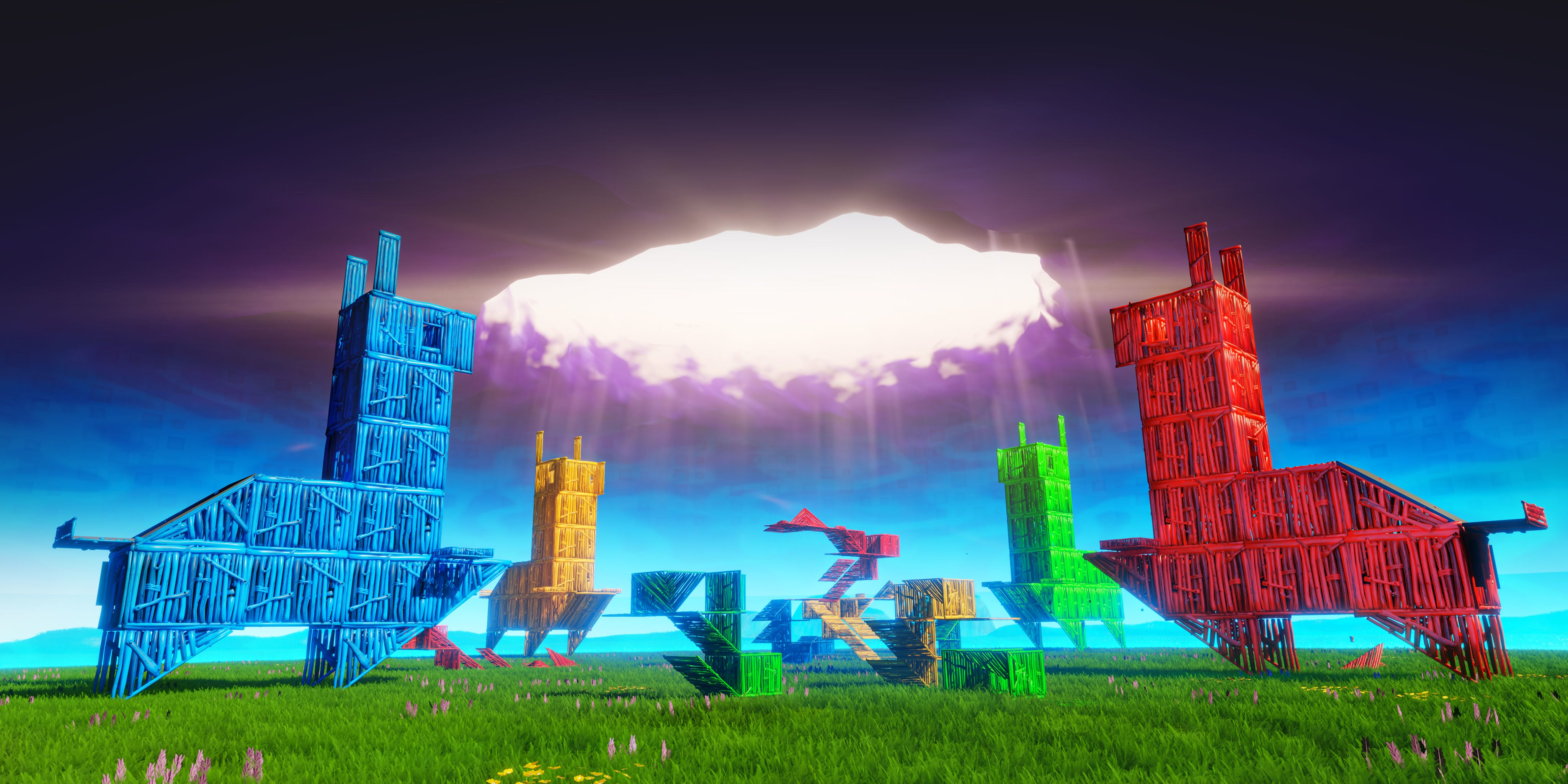 LLAMA WARS 🦙 8106-1430-2385 by derponce - Fortnite Creative Map Code ...