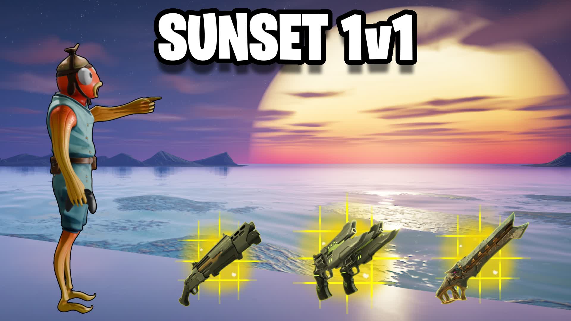 Sunset 1v1 | Scenic Arena 1039-9997-5654 by tapps - Fortnite Creative Map Code - Fortnite.GG