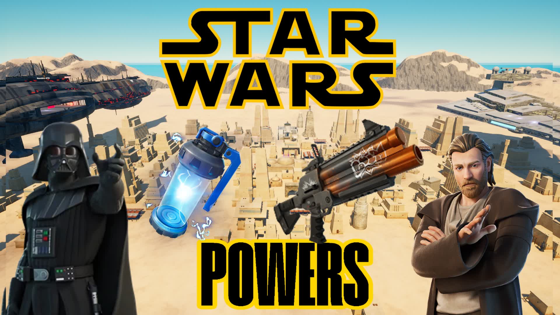 STAR WARS POWERS ALL MYTHICS 0785-3610-7479 by animalitos - Fortnite ...