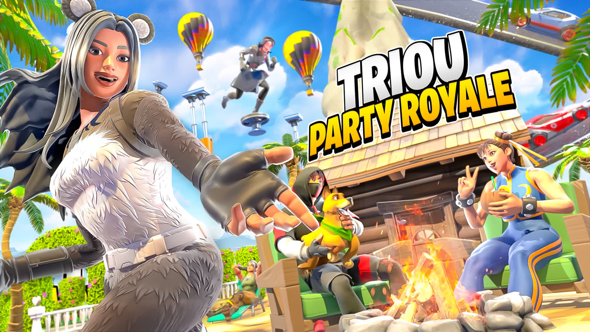 TRIOU Party Royale - RP 🏝️ 4749-4245-9680 by triou38 - Fortnite Creative Map Code - Fortnite.GG