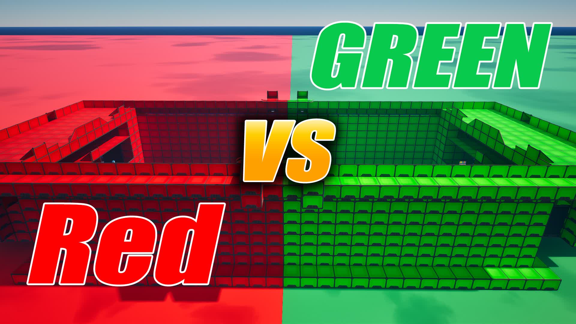 Red VS Green 9356-5832-7141 by 1xp - Fortnite Creative Map Code ...