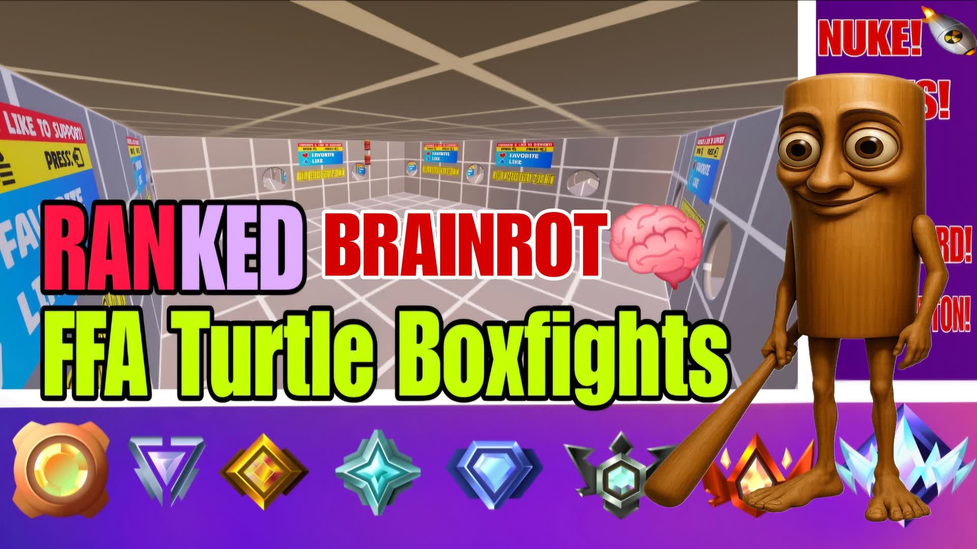 BRAINROT FFA TURTLE BOXFIGHTS (Nuke)🧠 8214-4203-9956 by issma ...