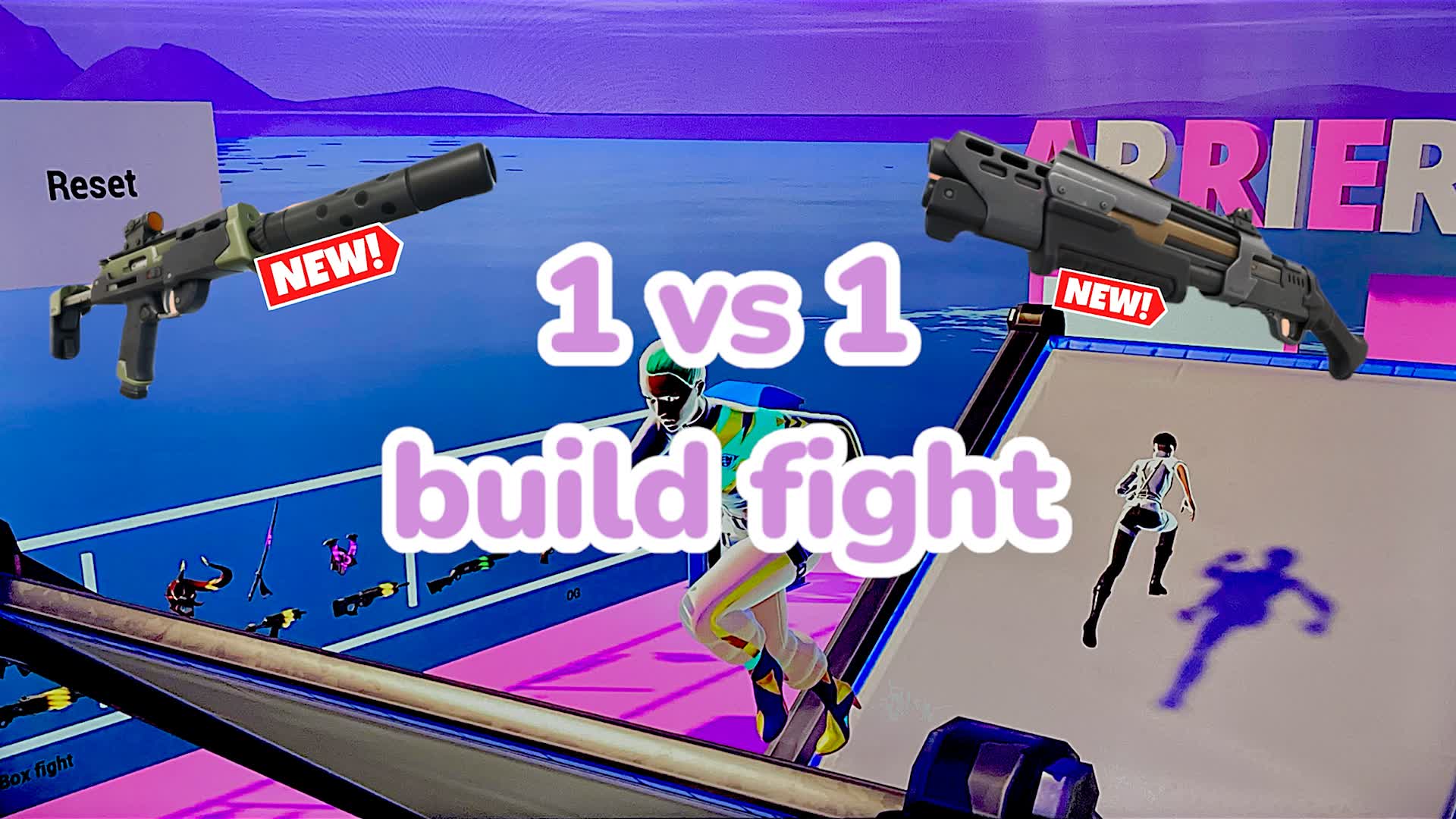 🎀1vs1 build fight🎀 0961-1992-8192 by w3l_okoyse - Fortnite Creative Map Code - Fortnite.GG