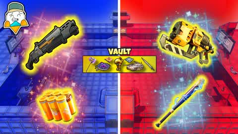 partik7r의 CRAZY FUN🧱RED VS BLUE 🔴🔵 6650-6027-7031 - 포트나이트