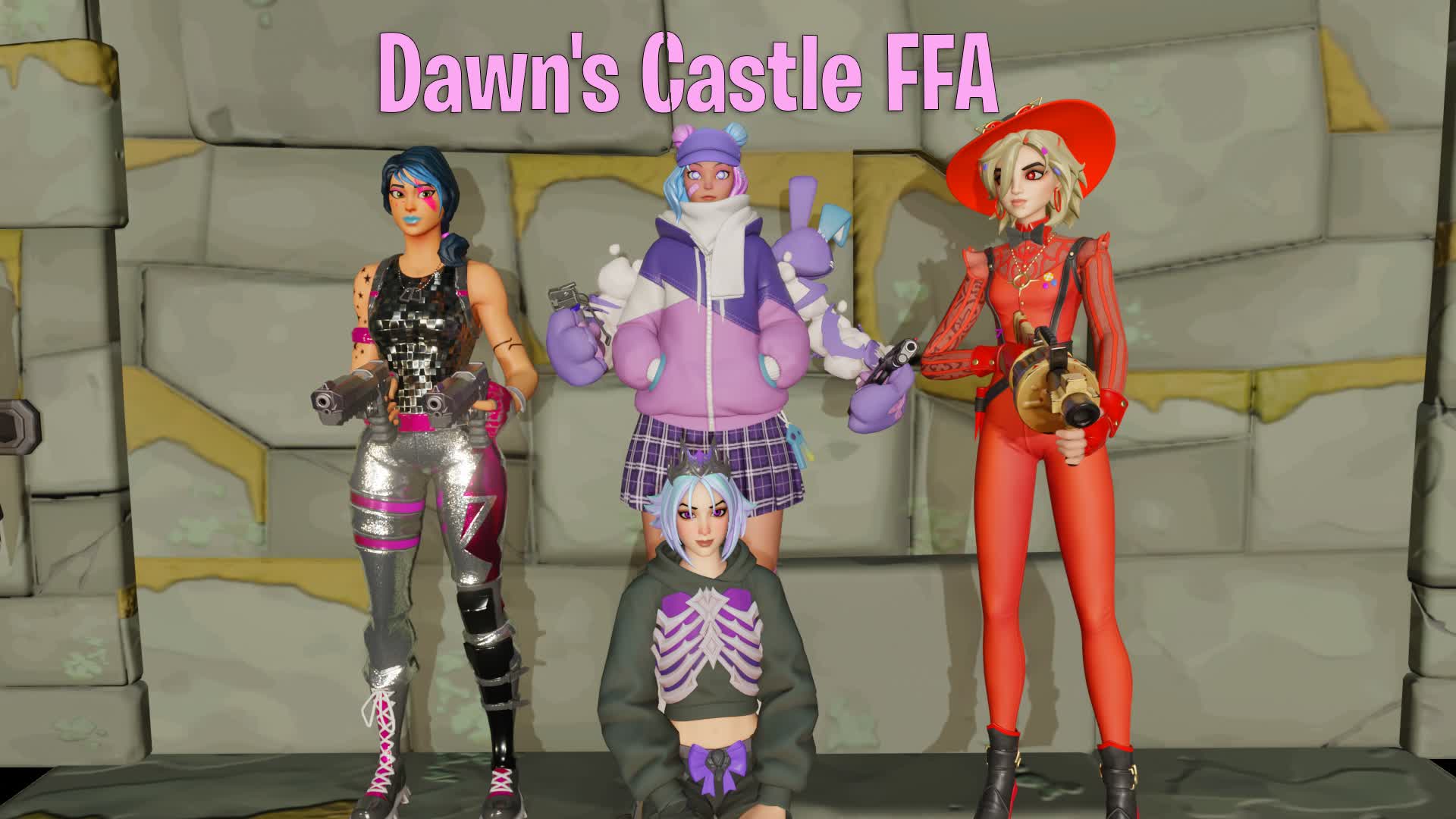 Dawn's Castle FFA [Remix] 7110-6496-1119 by captaindawn - Fortnite Creative Map Code - Fortnite.GG