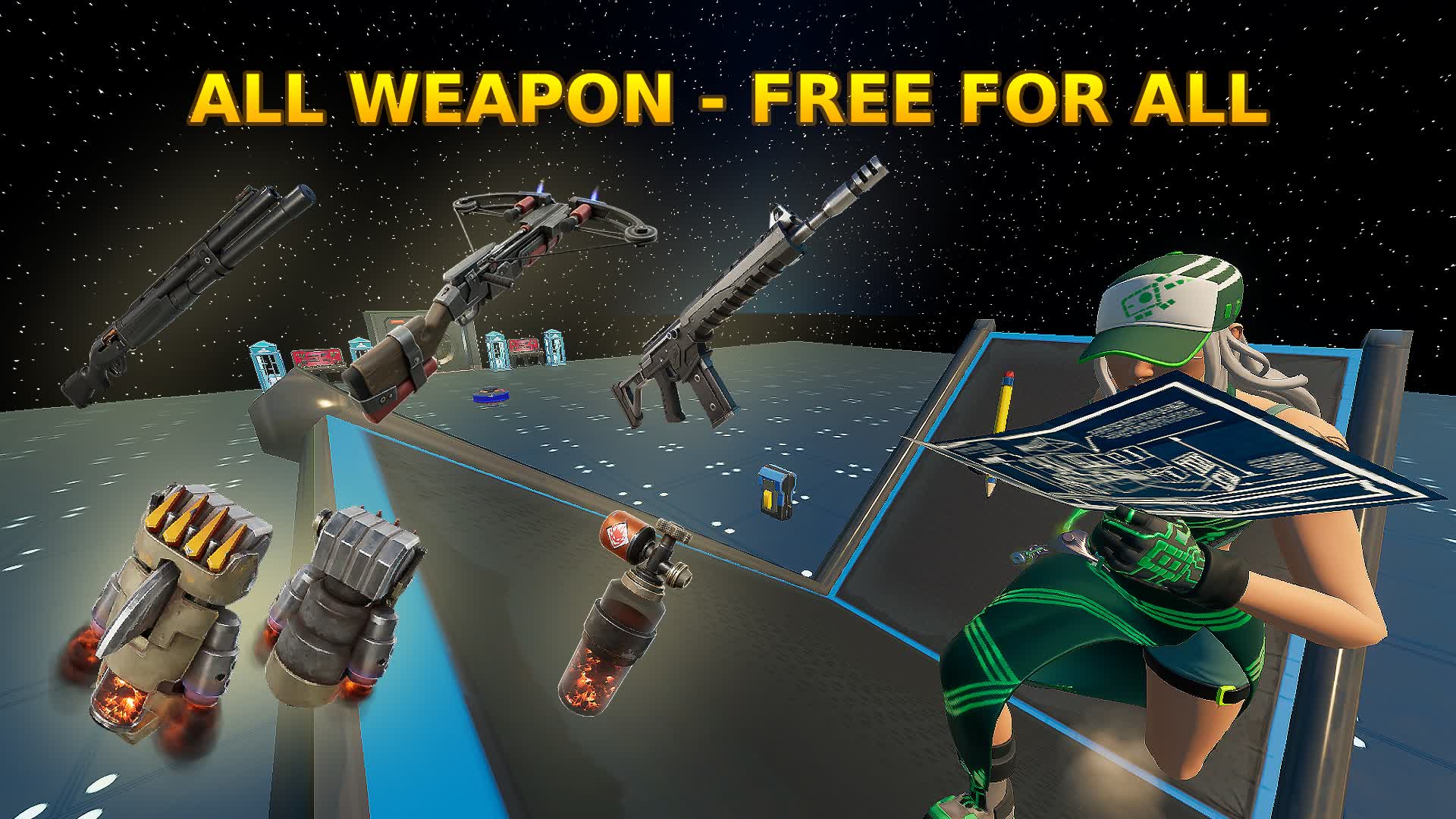 1v1 FFA - ALL WEAPONS 7604-1409-8140 by napra131 - Fortnite Creative ...