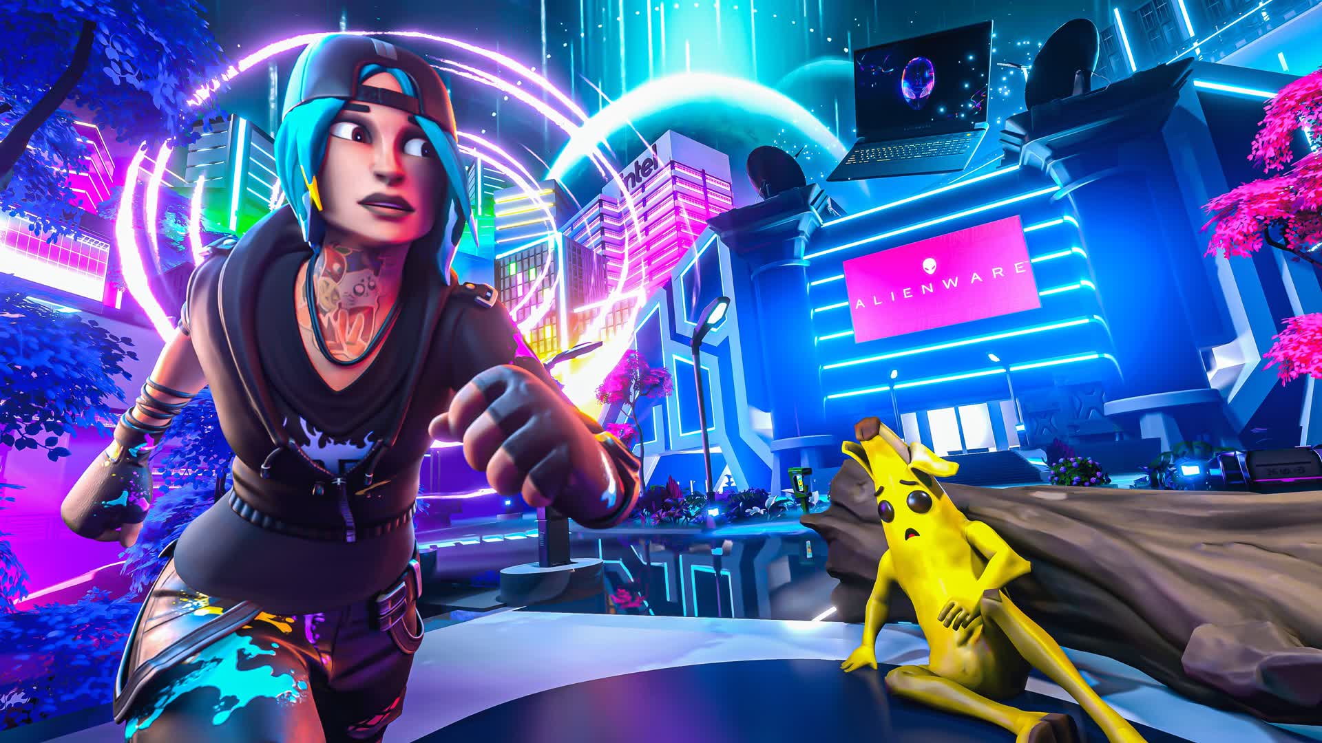 👽 Alienware: Defy City 👽 4073-6205-5754 by AtlasCreative - Fortnite.GG