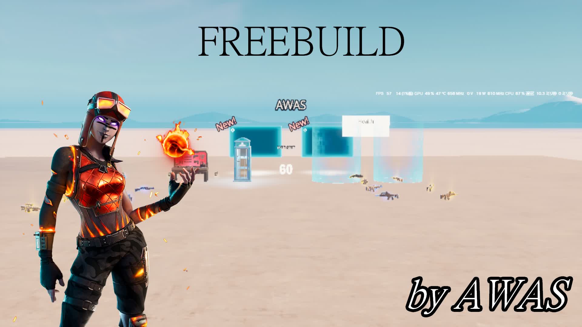 awas tarafından üretilen FREEBUILD | AWAS 5133-9218-5649 - Fortnite