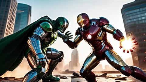 ABSOLUTE DOOM: DOCTOR DOOM VS IRON MAN 0277-9534-1616 by gettooasted ...