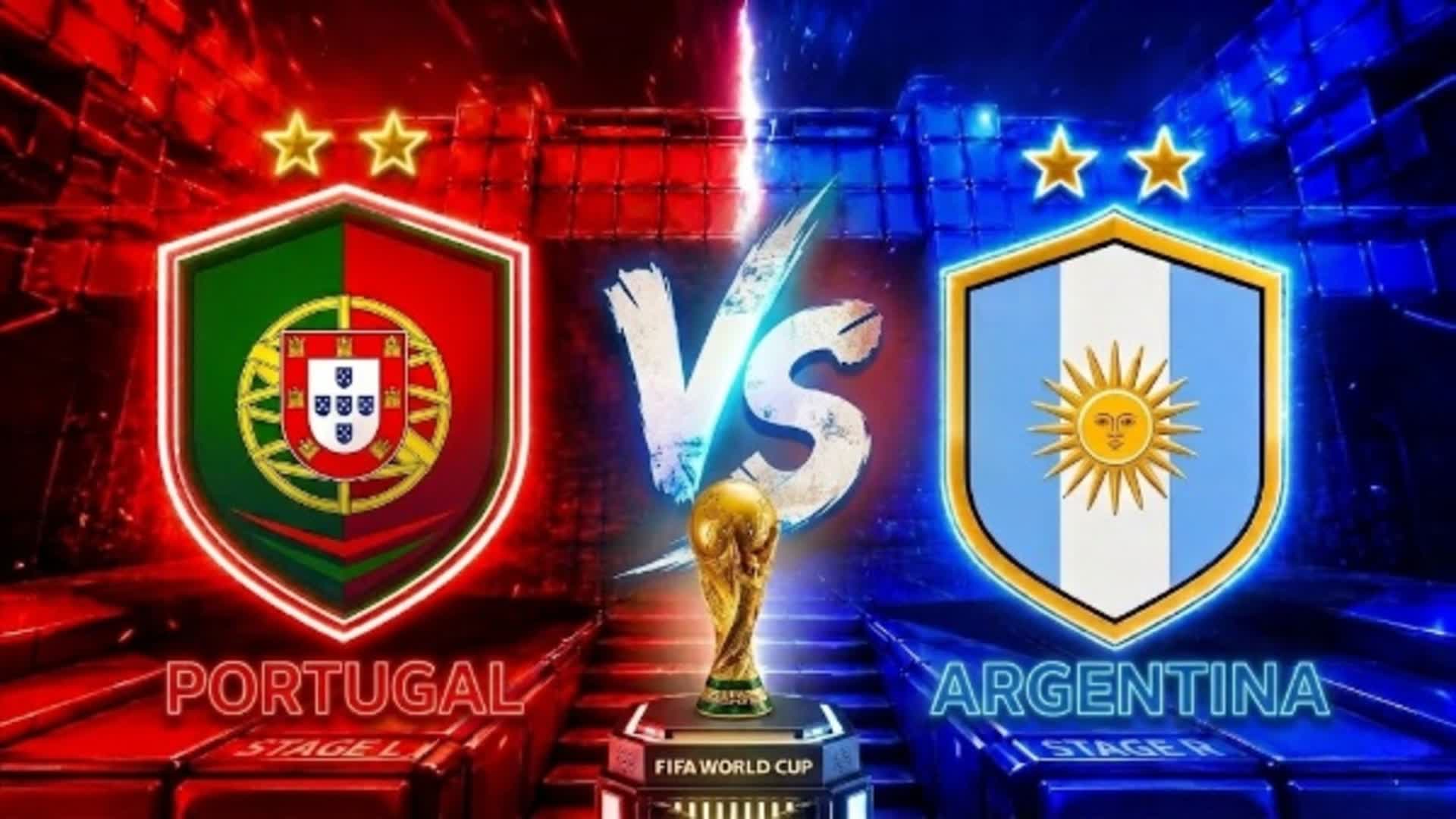 PORTUGAL VS ARGENTINE FOOTBALL WORLD CUP 1138-3681-1288 by verryxx ...