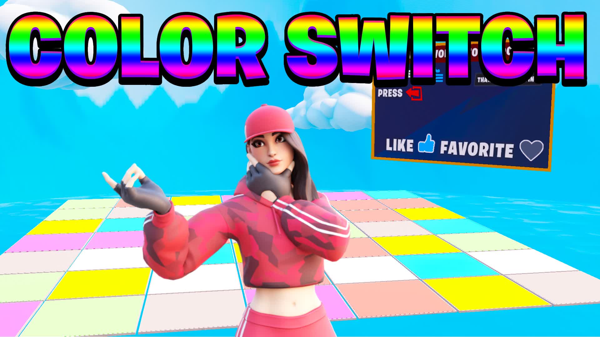COLOR SWITCH 0455-5201-7797 by ellefn - Fortnite Creative Map Code ...