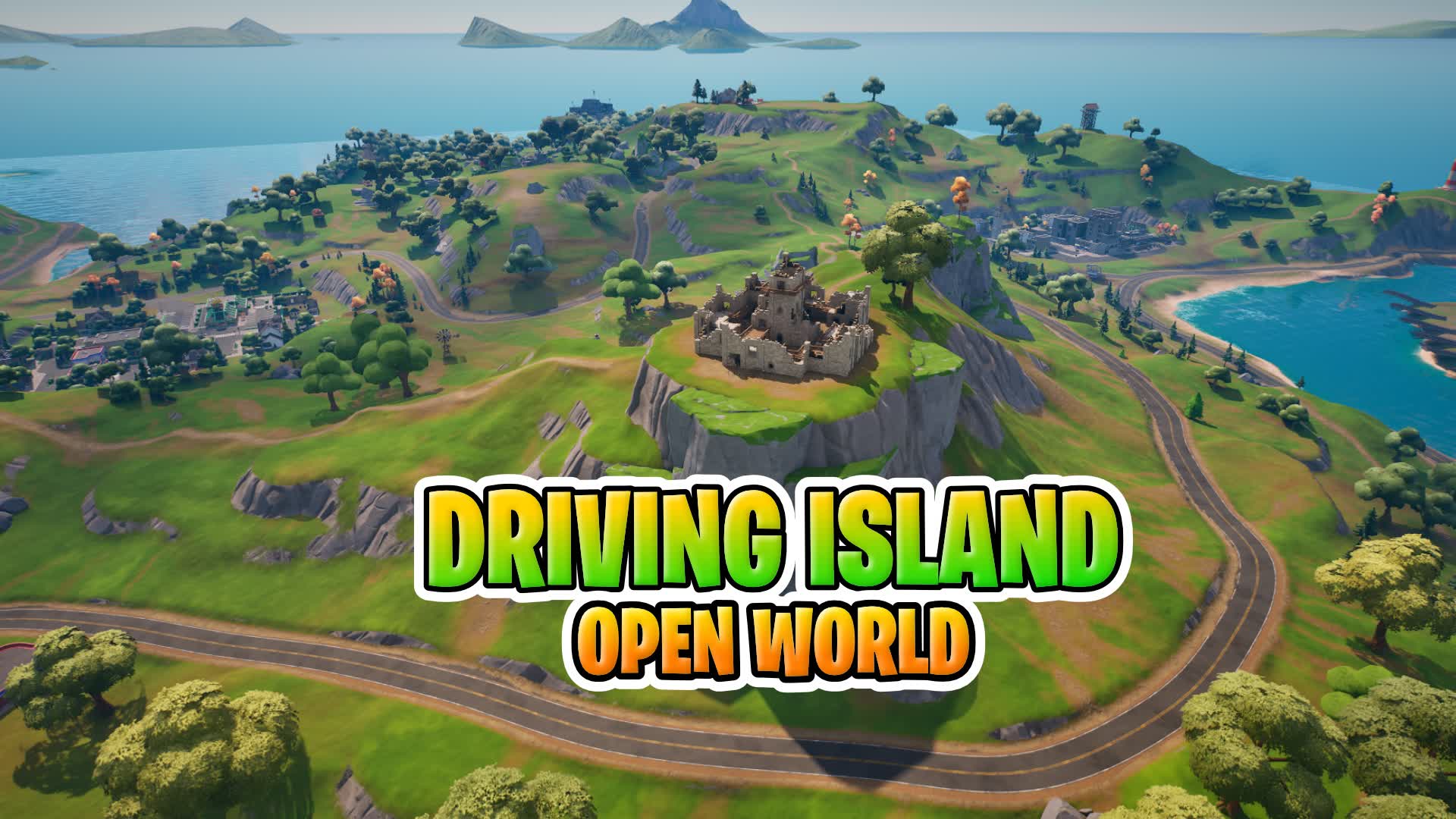 🚘 Driving Island V0.8 4919-7017-0549 by uhafa77 - Fortnite Creative Map ...