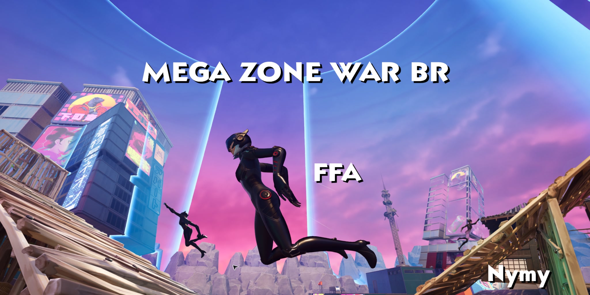 MEGA ZONE WAR BR ( FFA ) 7767-5942-3634 by nymy - Fortnite Creative Map Code - Fortnite.GG