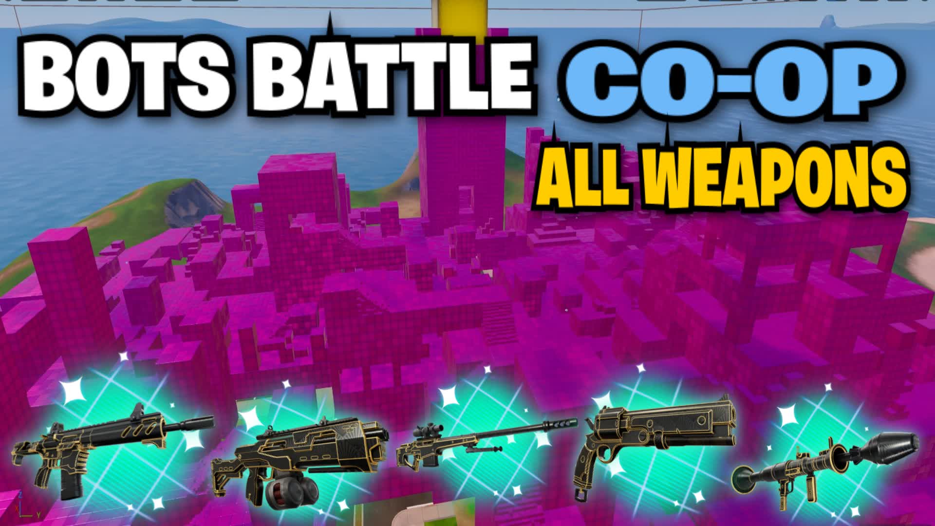 Cubed Bots Battle CO-OP 🤖 8321-0321-0398 by ironydev23 - Fortnite ...