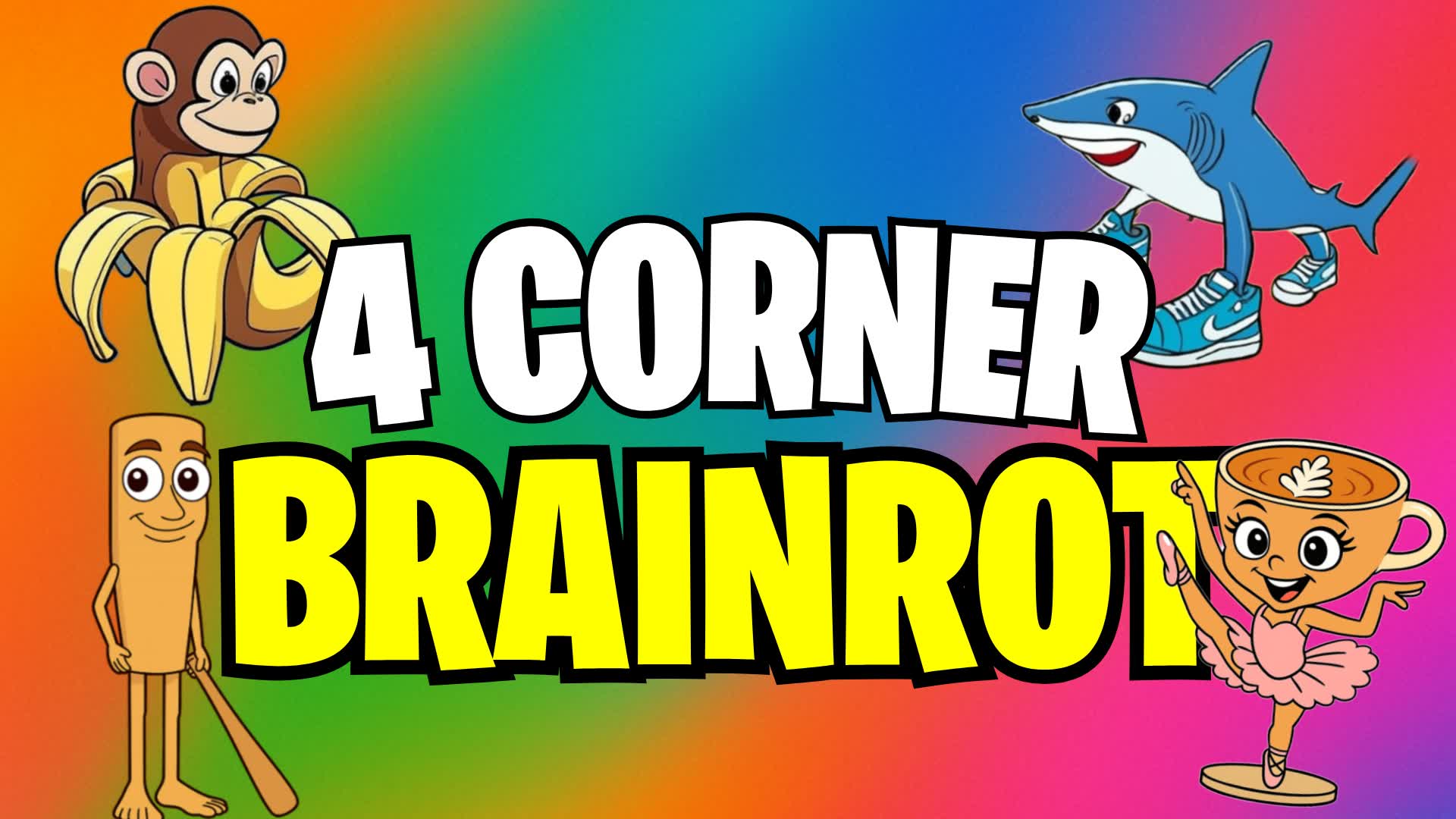 4 CORNER BRAIN ROT FFA ⭐ 0005-5352-9849 by brennenboi - Fortnite ...