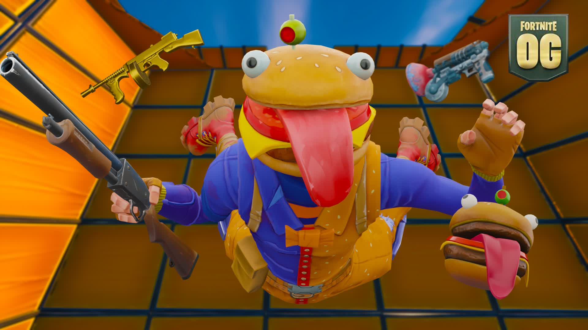 🍔OG Greasy Grove Pit 5760-1162-7074 by pun69 - Fortnite Creative Map ...