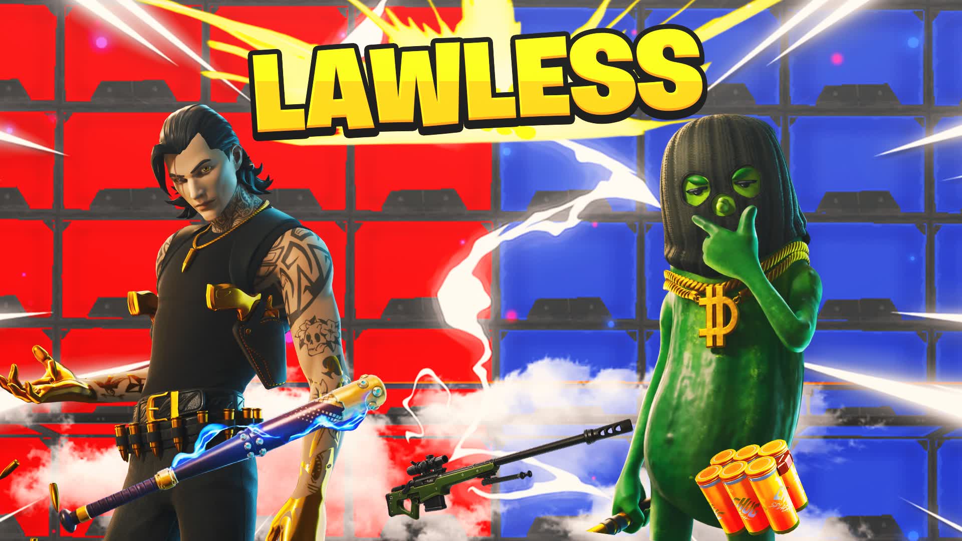 LAWLESS RED VS BLUE 1763-7863-5967 by calmly75 - Fortnite Creative Map ...