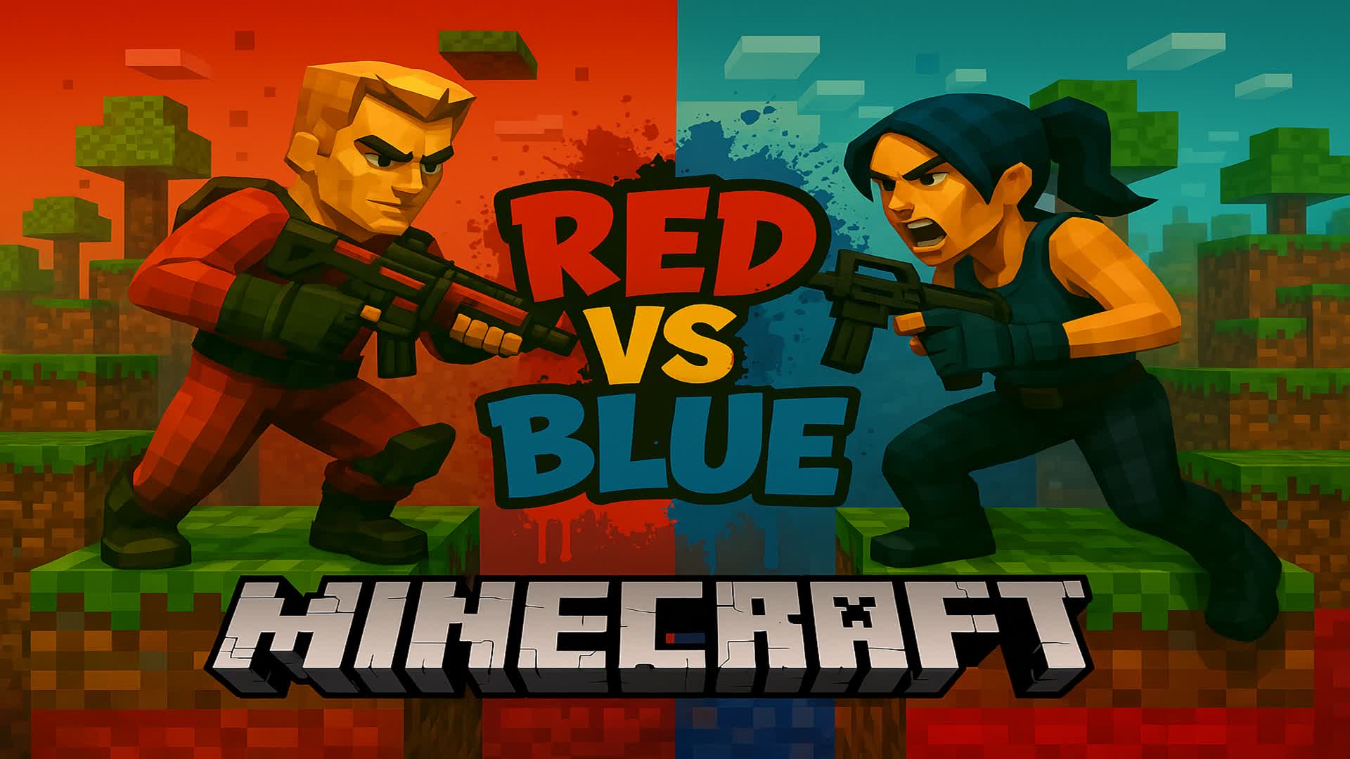 ROJO vs AZUL MINECRAFT 1942-3781-1253 by juanantara1.0 - Fortnite ...