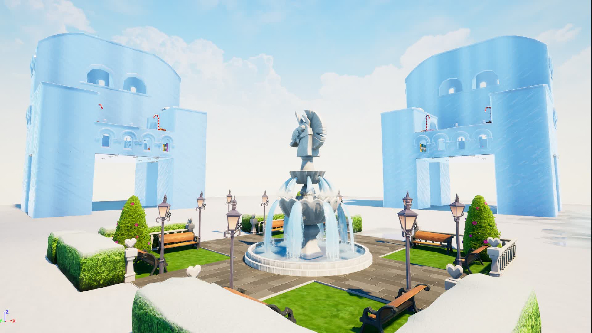 Snow PVP ️ 3107-9830-3764 by azouz.s - Fortnite Creative Map Code ...