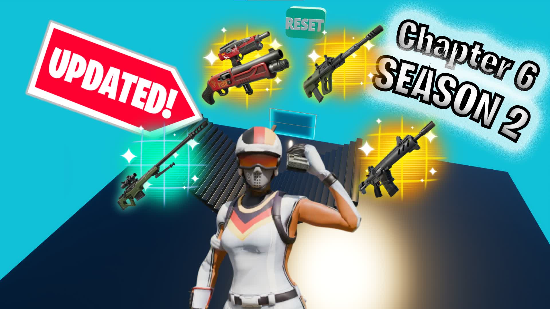 NEW WEAPONS 1v1 Build Fight - Season 2 7043-1412-9572 by admsl - Fortnite Creative Map Code ...