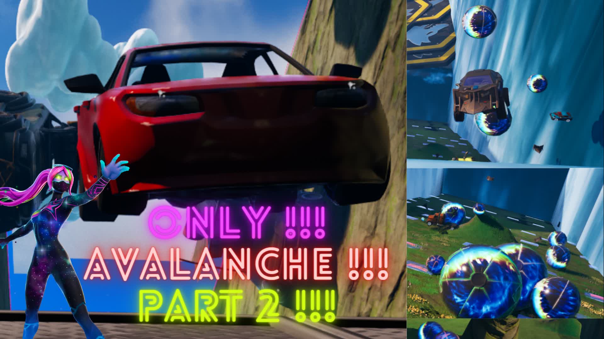 ONLY AVALANCHE !!! PART 1 .. 3 LEVEL 2654-2235-3878 by mp.mp - Fortnite ...