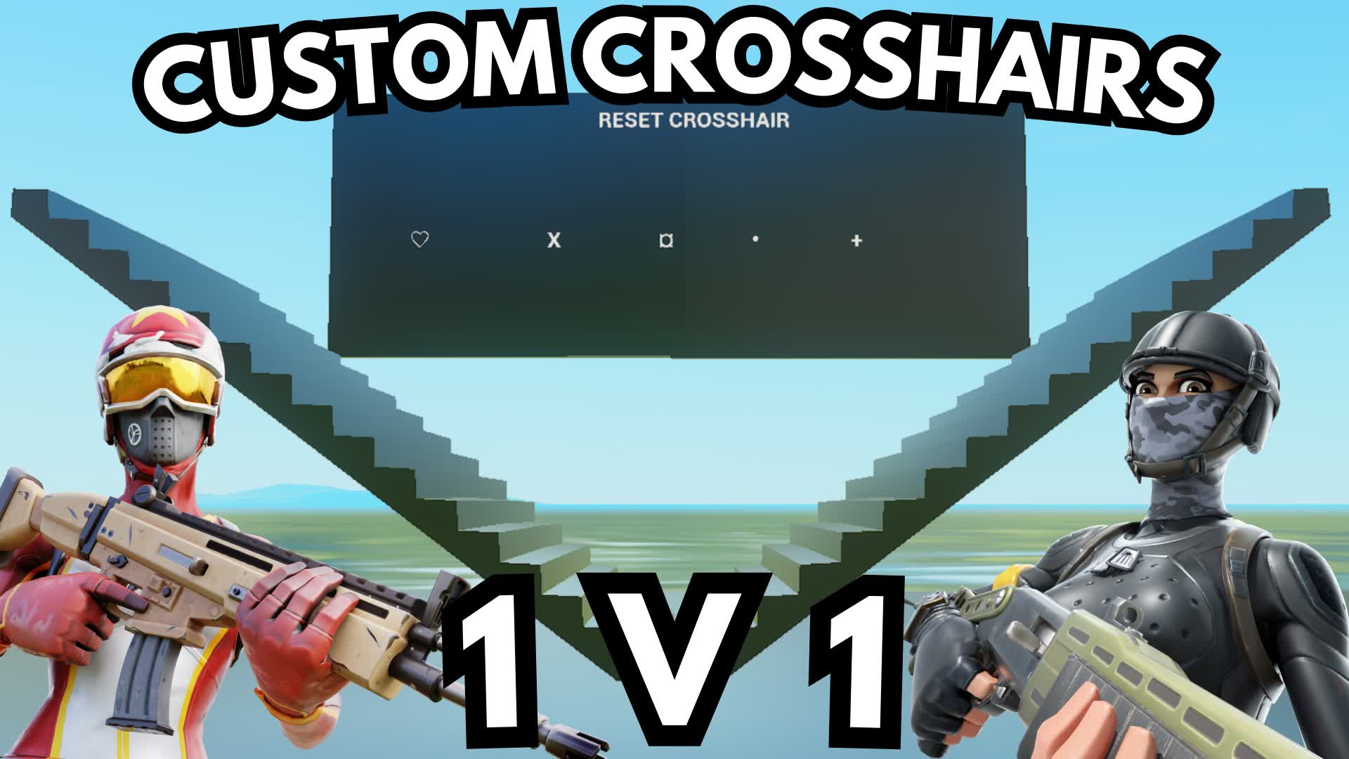 CROSSHAIR 1V1S 4051-6145-9754 by epicteo - Fortnite Creative Map Code - Fortnite.GG