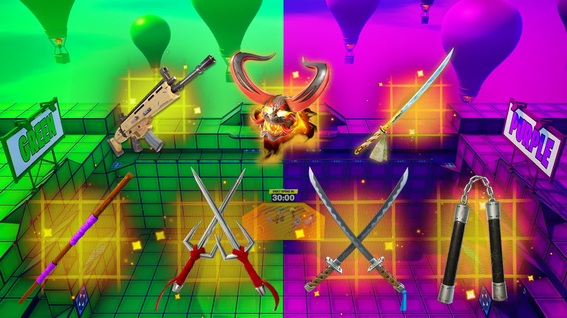 🏆 MINI TMNT - FREE FOR ALL - ALL GUNS ⭐ 2180-4674-4924 by driving ...