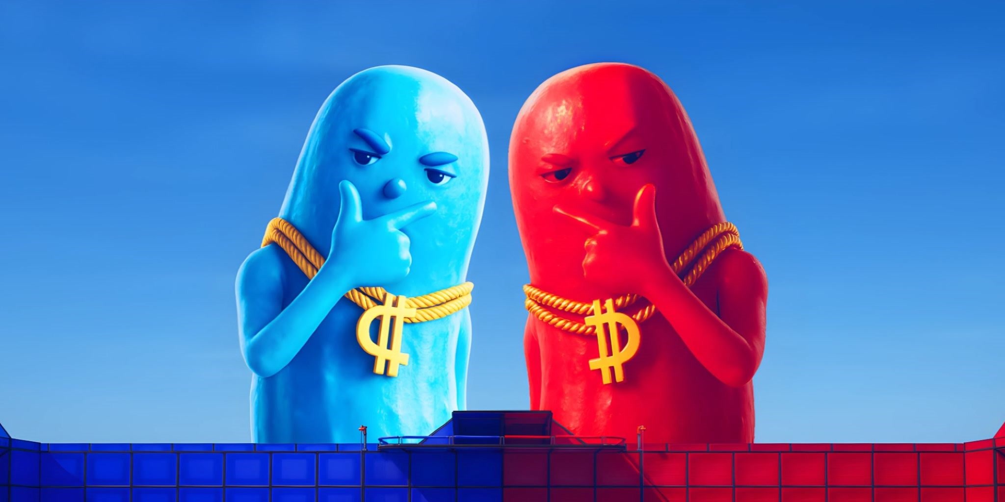 AMAZING RED VS BLUE 🔴🔵 BIG DILL 🥒 7144-9239-0384 by esubateau ...