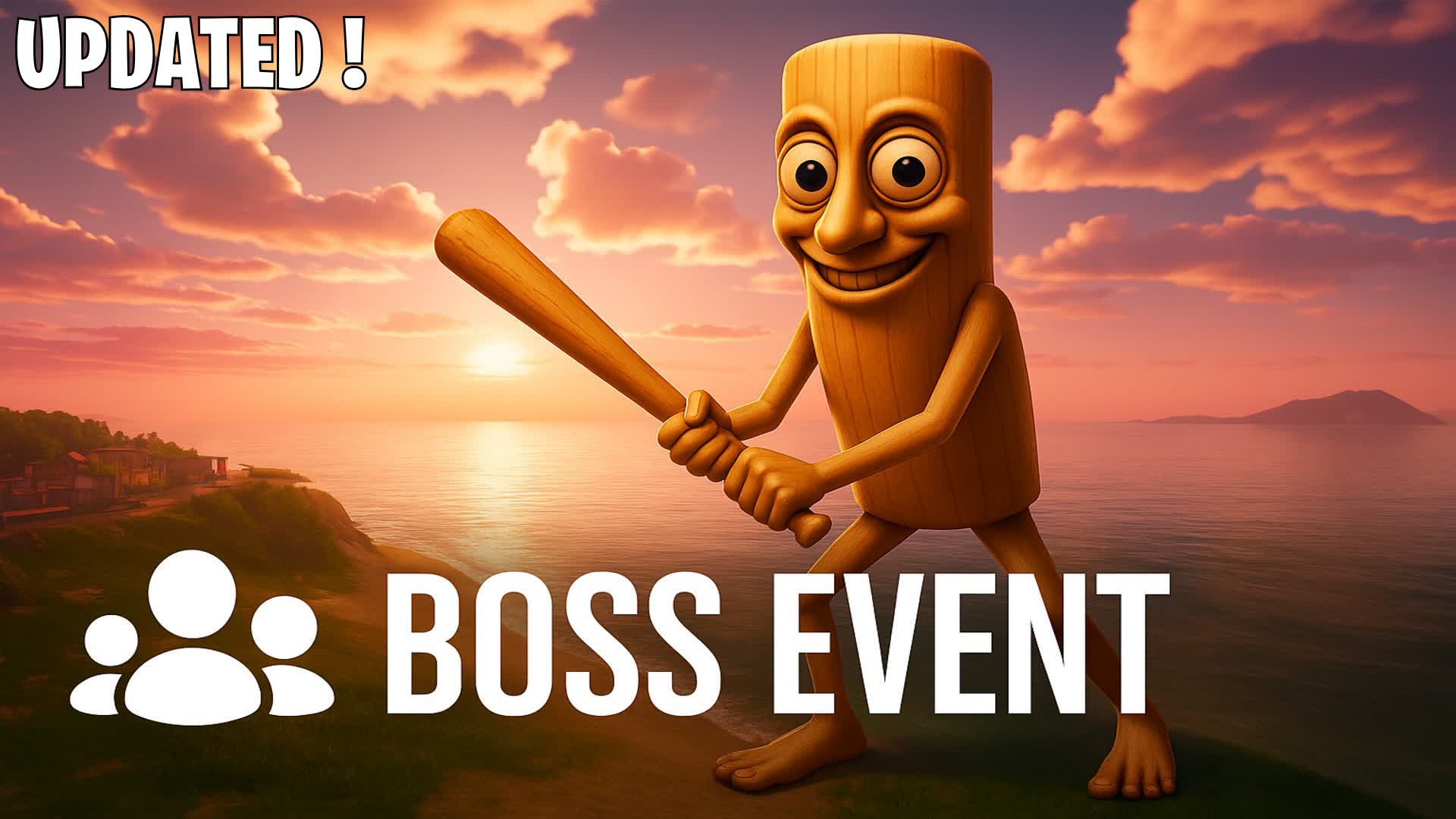 BOSS EVENT BRAINROT - TUNG SAHUR 2248-6721-5436 by atlantik - Fortnite ...