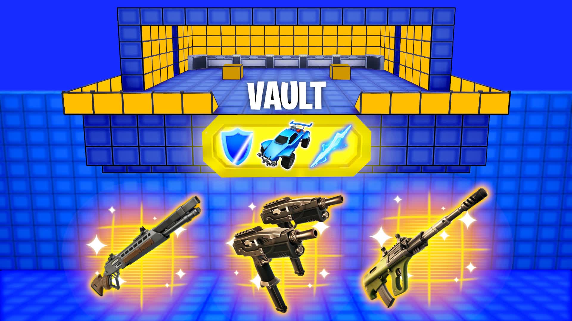 🌀BLUE BASE - ALL WEAPONS 4906-9975-1133 by dazzq - Fortnite Creative ...