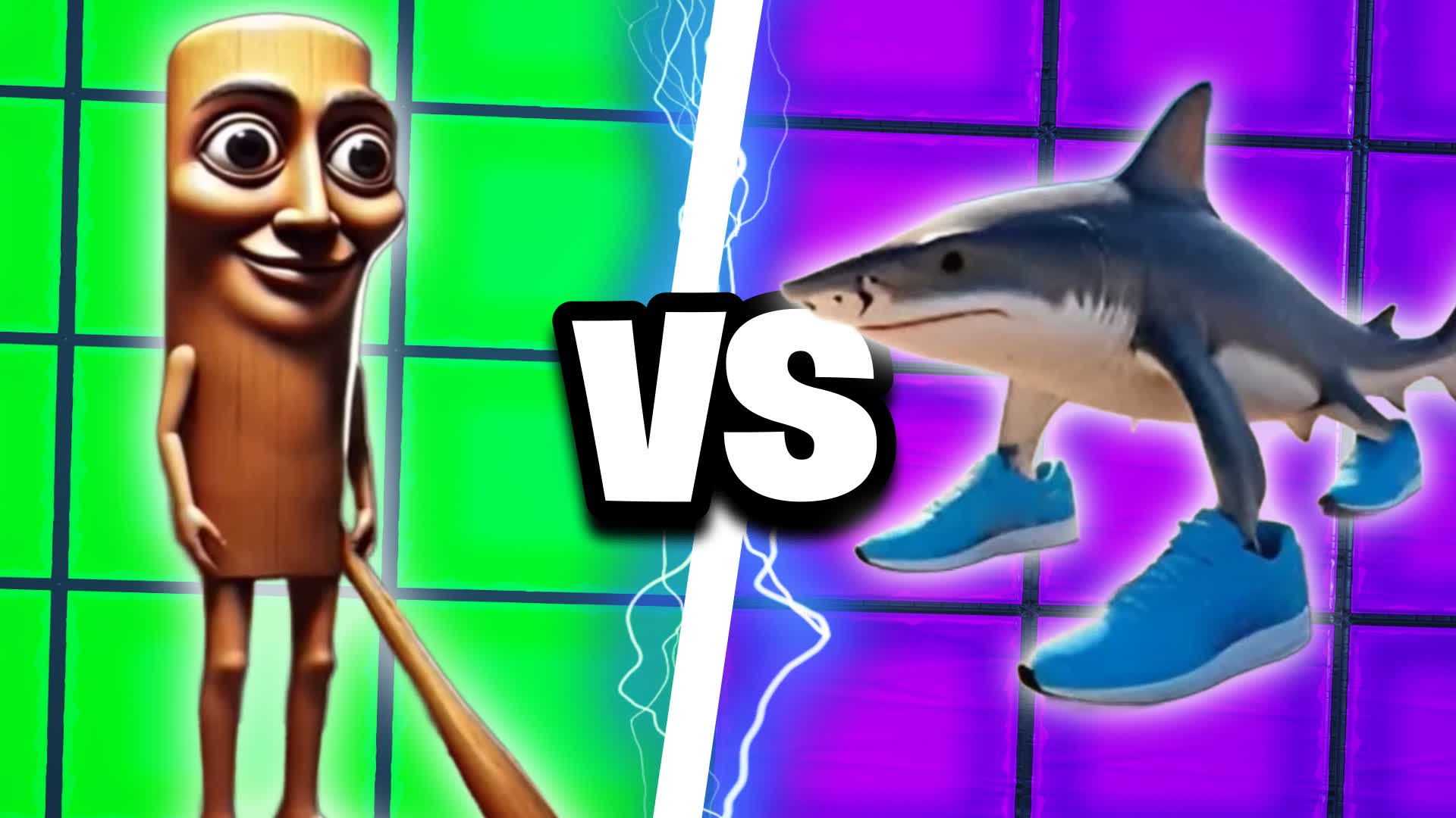 TUNG VS TRALALERO GREEN VS PURPLE🟢🟣 2015-6871-0328 par network-xp ...