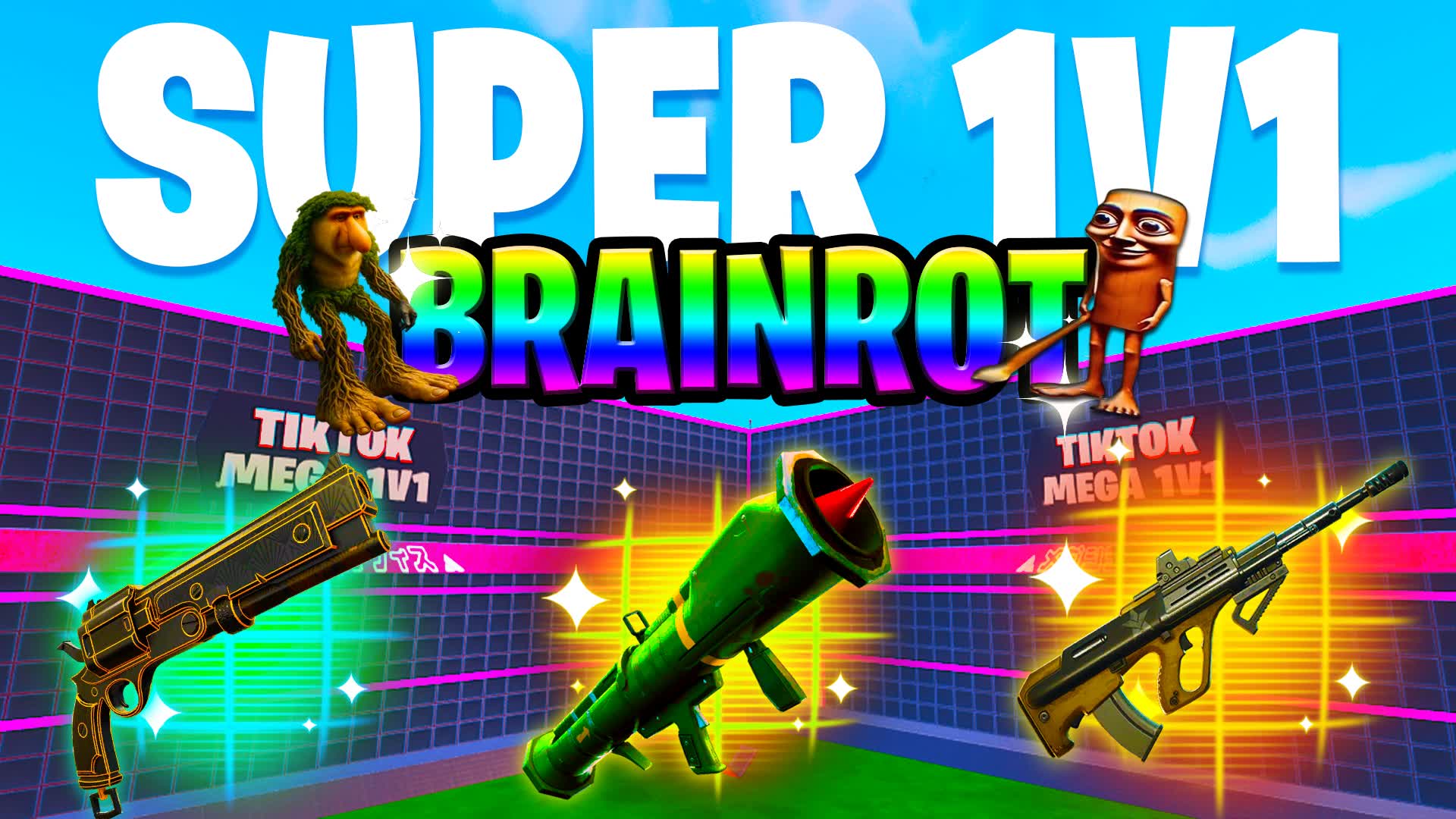 BRAINROT SUPER 1V1! ⭐ 4788-8260-1857 von lastlegacyyt-s – Fortnite