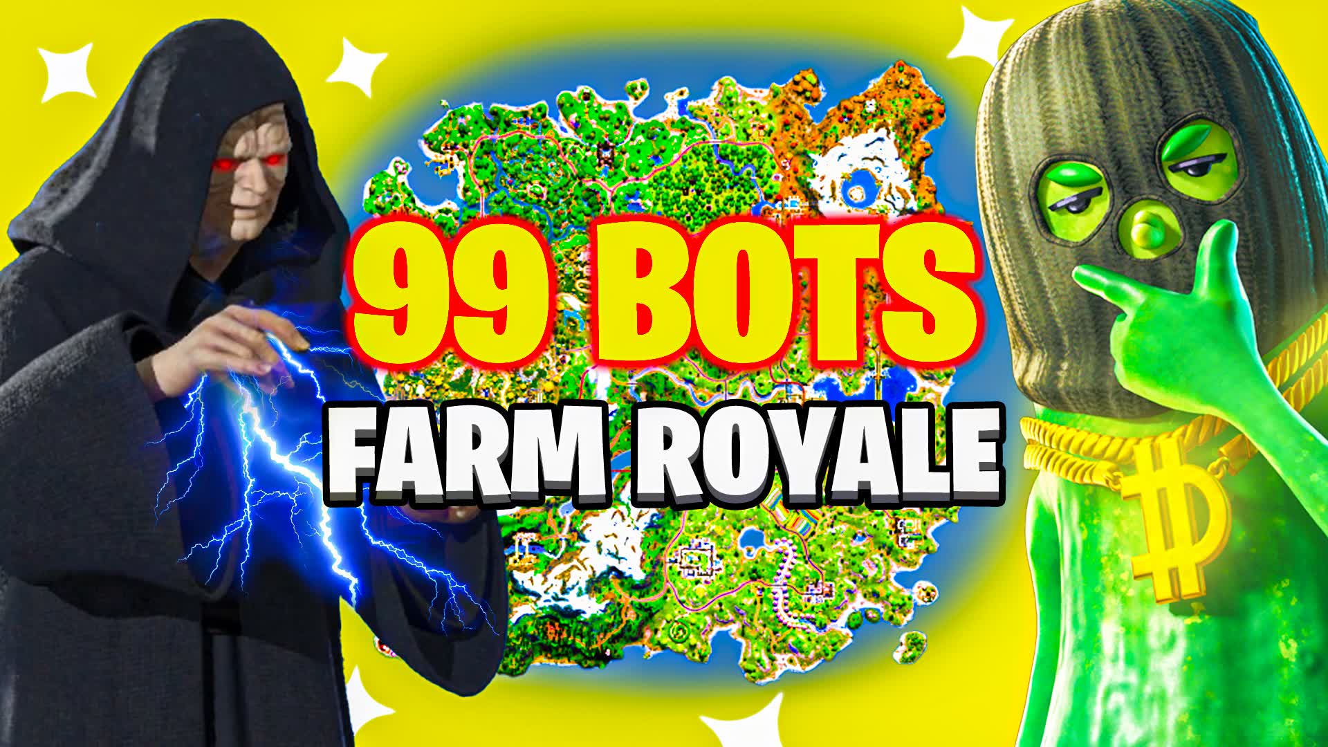 99 BOTS ROYALE ALL GUNS BASE WARS (CARS) 8622-3264-2030 by eufnstudio - Fortnite Creative Map ...