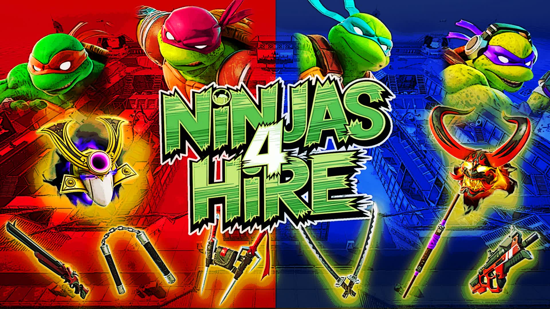mjrwoody74의 Red vs Blue : TMNT Ninjas 4 Hire 3004-9583-5715 - 포트나이트