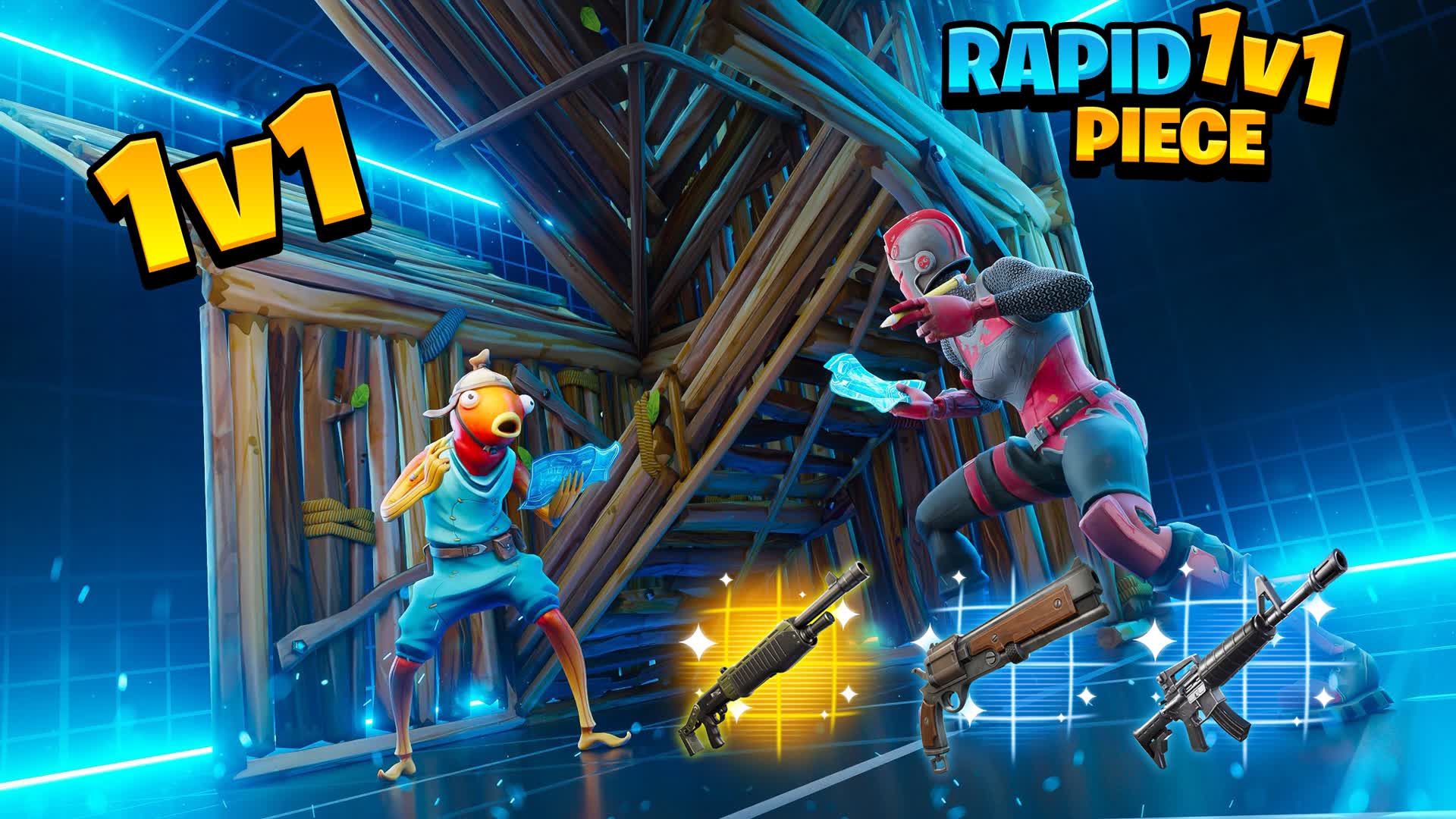 1v1 RAPID PIECE🎯 0174-3002-5446 by btno - Fortnite Creative Map Code ...