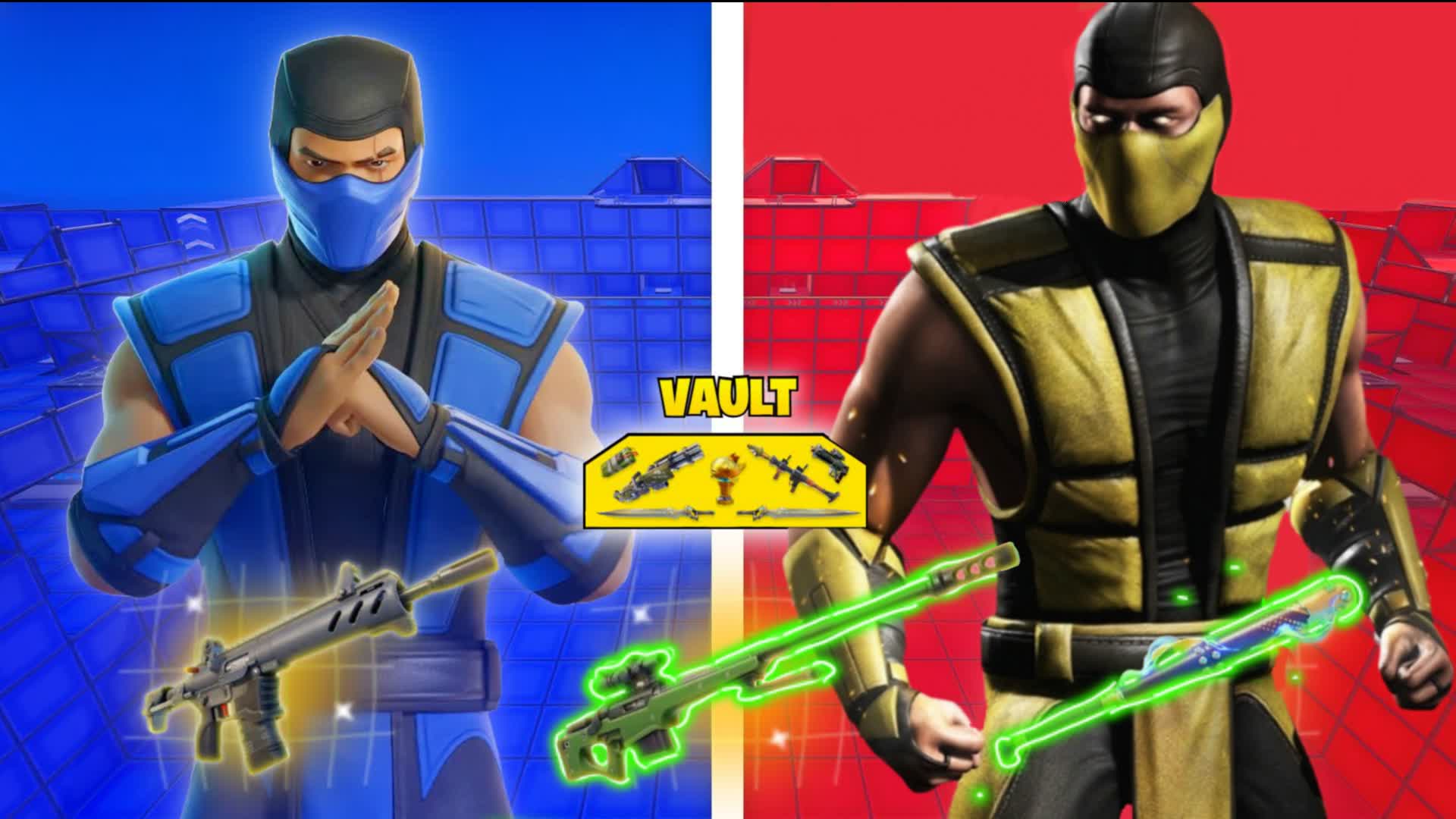 Sub-Zero VS Scorpion: Red vs Blue 🔴🔵 7574-9679-7028 par worldstudios ...