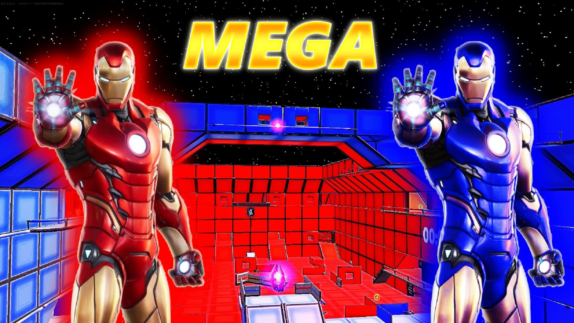 MEGA‼ 🔥IRON MAN RED VS IRONMAN BLUE🌀 3935-7545-8998 by abc100 ...