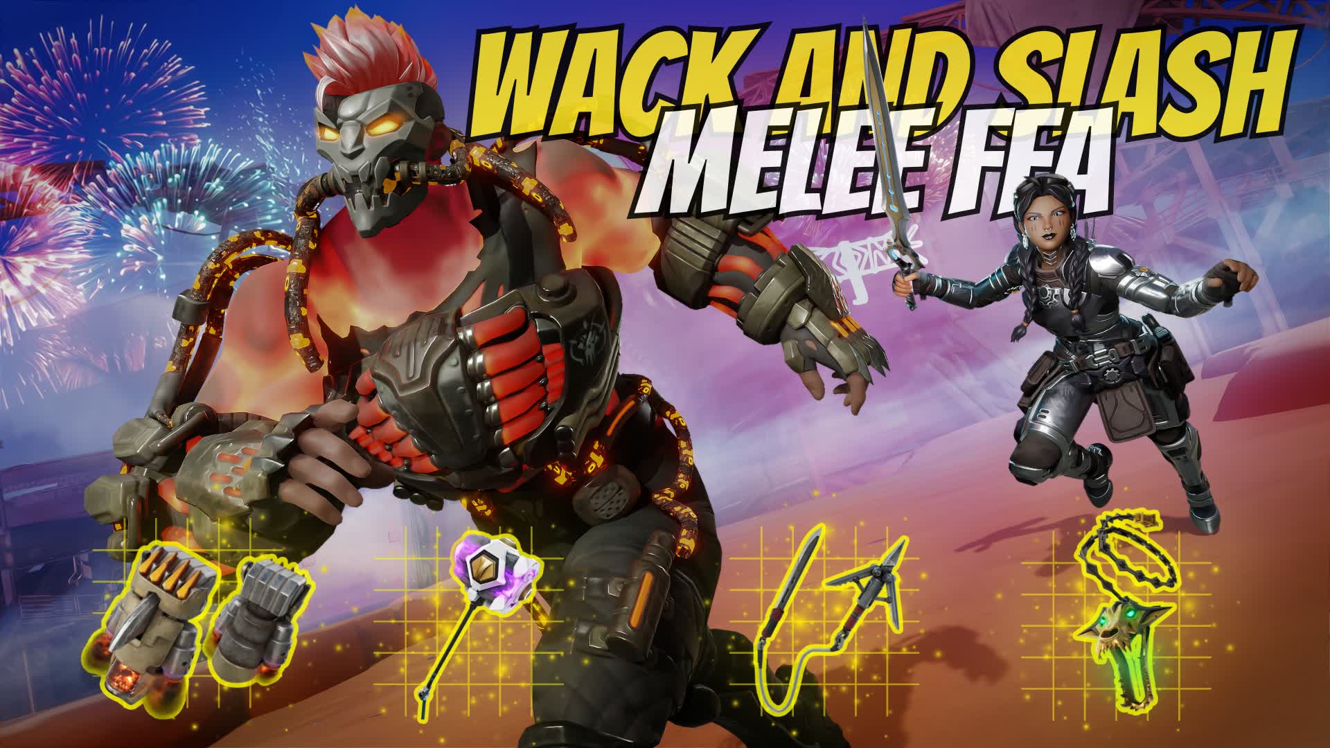 ☀️ WACK AND SLASH - MELEE FFA 9973-1130-0229 by just2dudes - Fortnite ...