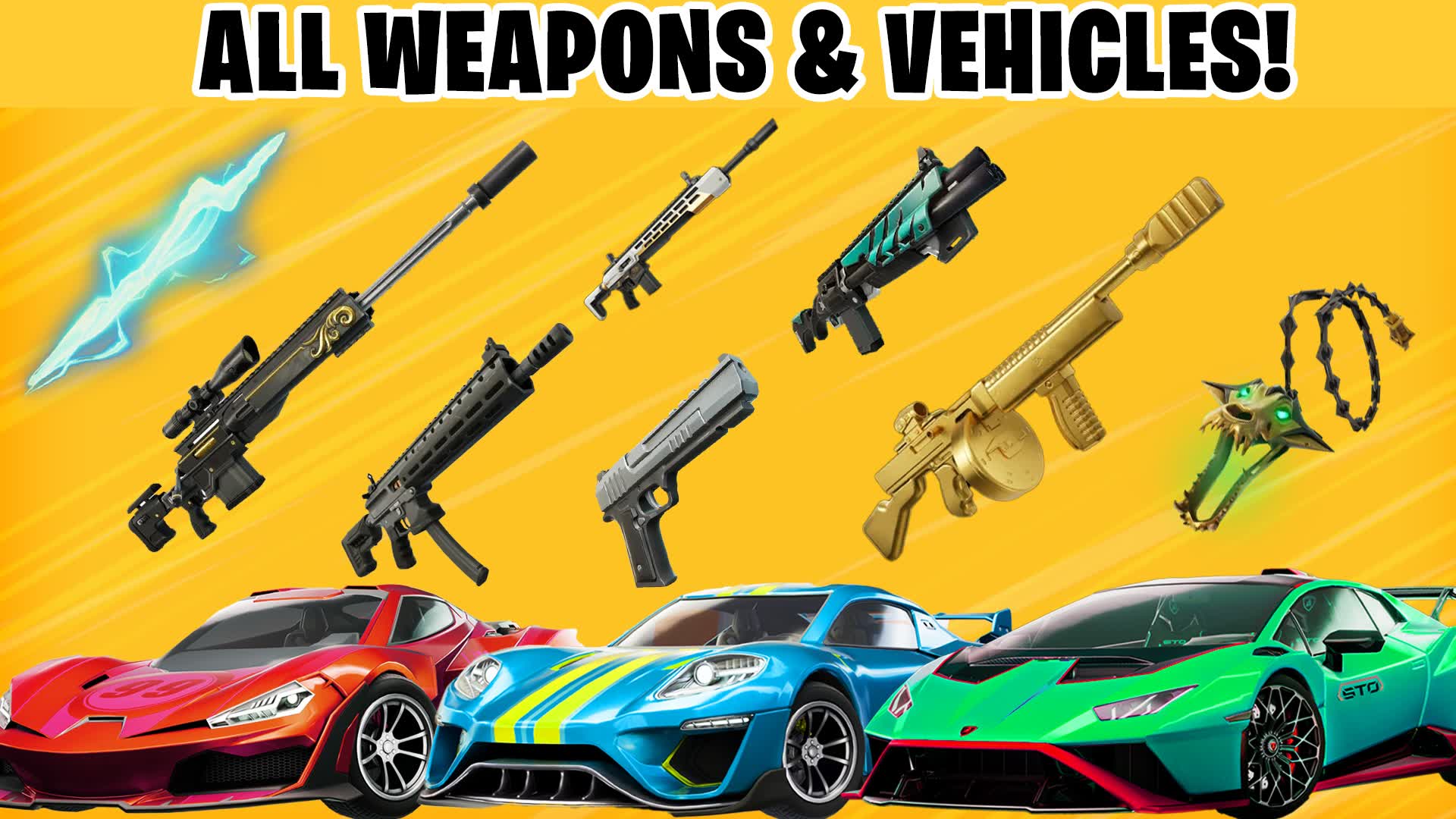 ALL WEAPONS & VEHICLES - FREE FOR ALL 7483-5133-0571 من ابتكار nicks ...