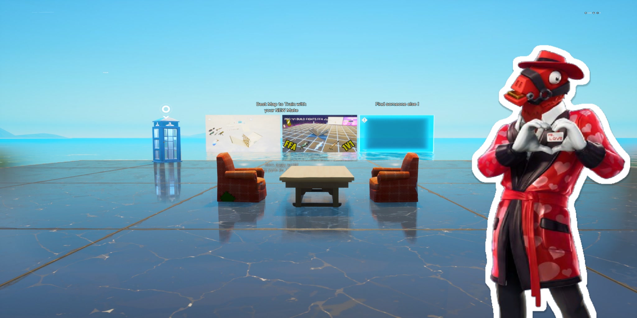 FIND A MATE/FRIEND 👥 5451-0819-0474 by pigzack - Fortnite Creative Map ...